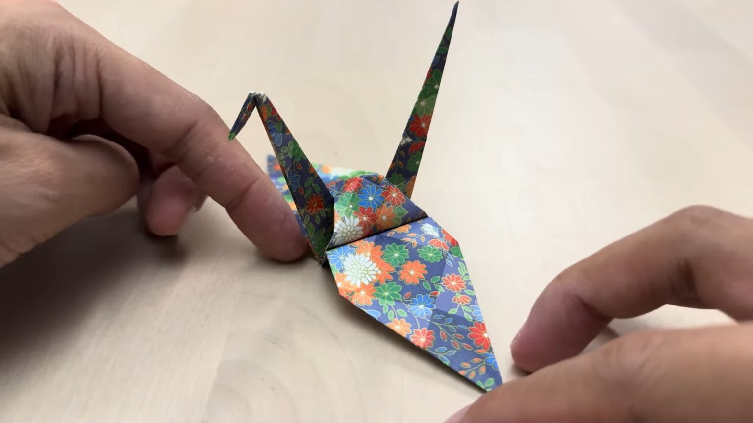 How to Make an Easy Origami Crane - Unlock Your Creativity - Paper ...